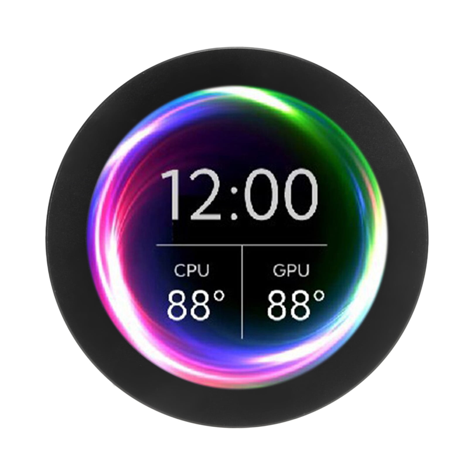 2024 2.8 Inch IPS Round LCD Display for AIDA6 480x480 CPU GPU RAM HDD ...