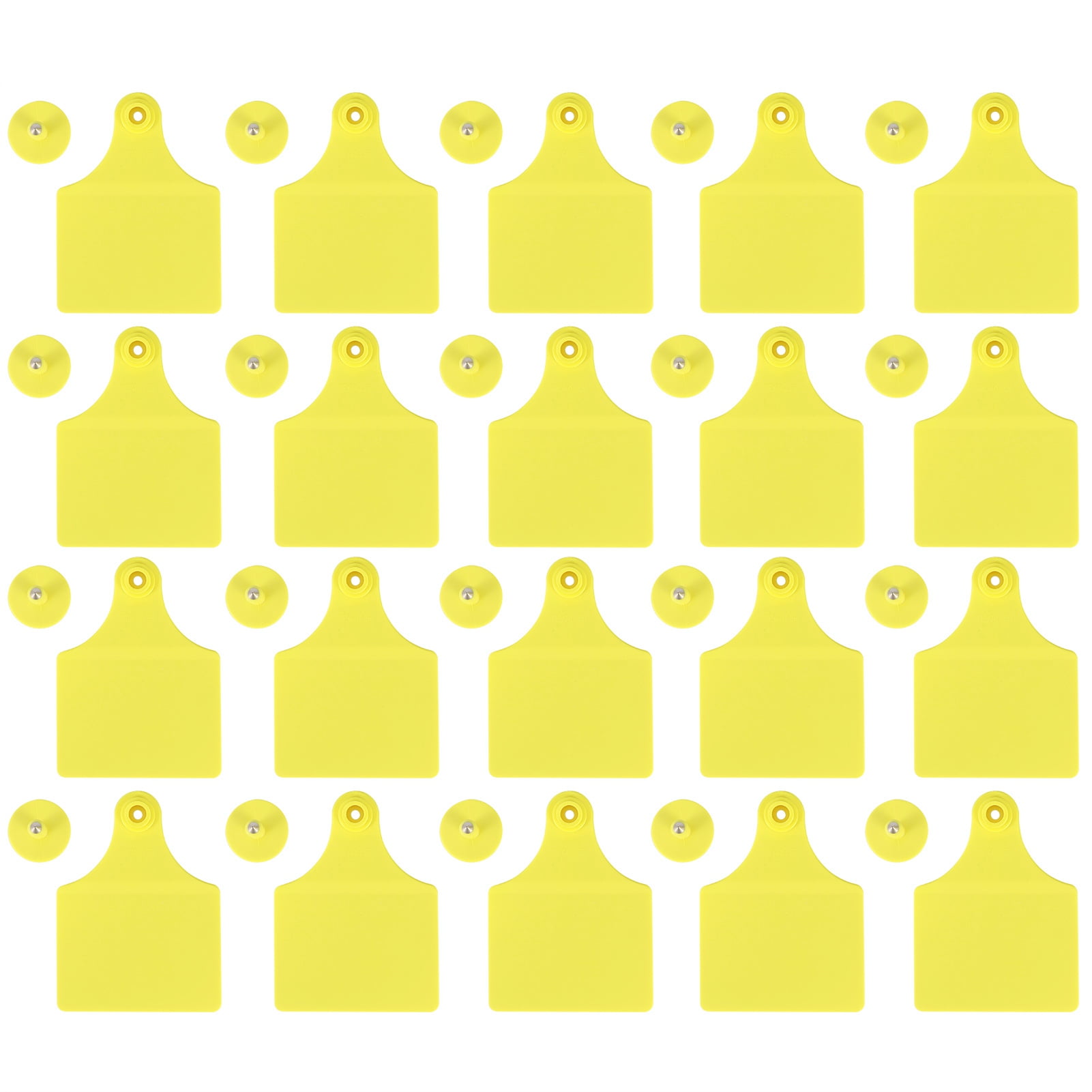 2024 20 Set Livestock Identification Blank Ear Tag for Goats Sheep ...