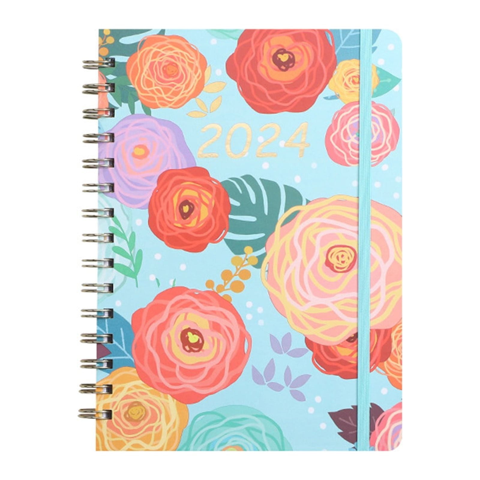 2024-2025 Academic Year Weekly and Monthly Planner, Flower Schedule ...