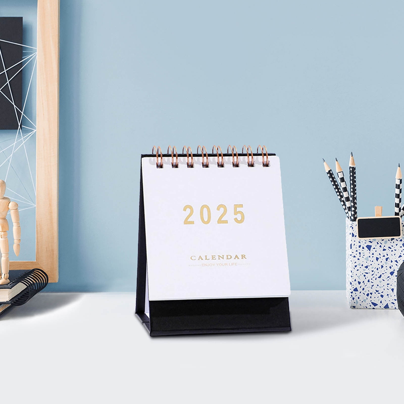 2024-2025 Calendar Small Tabletop Calendar Mini Desk Calendar Small ...