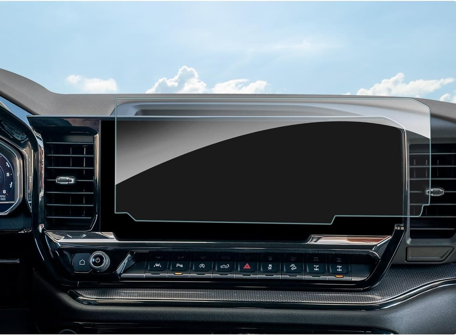 2024 2025 Chevy Silverado 1500 Screen Protector Matte 2022-2024 2025 ...