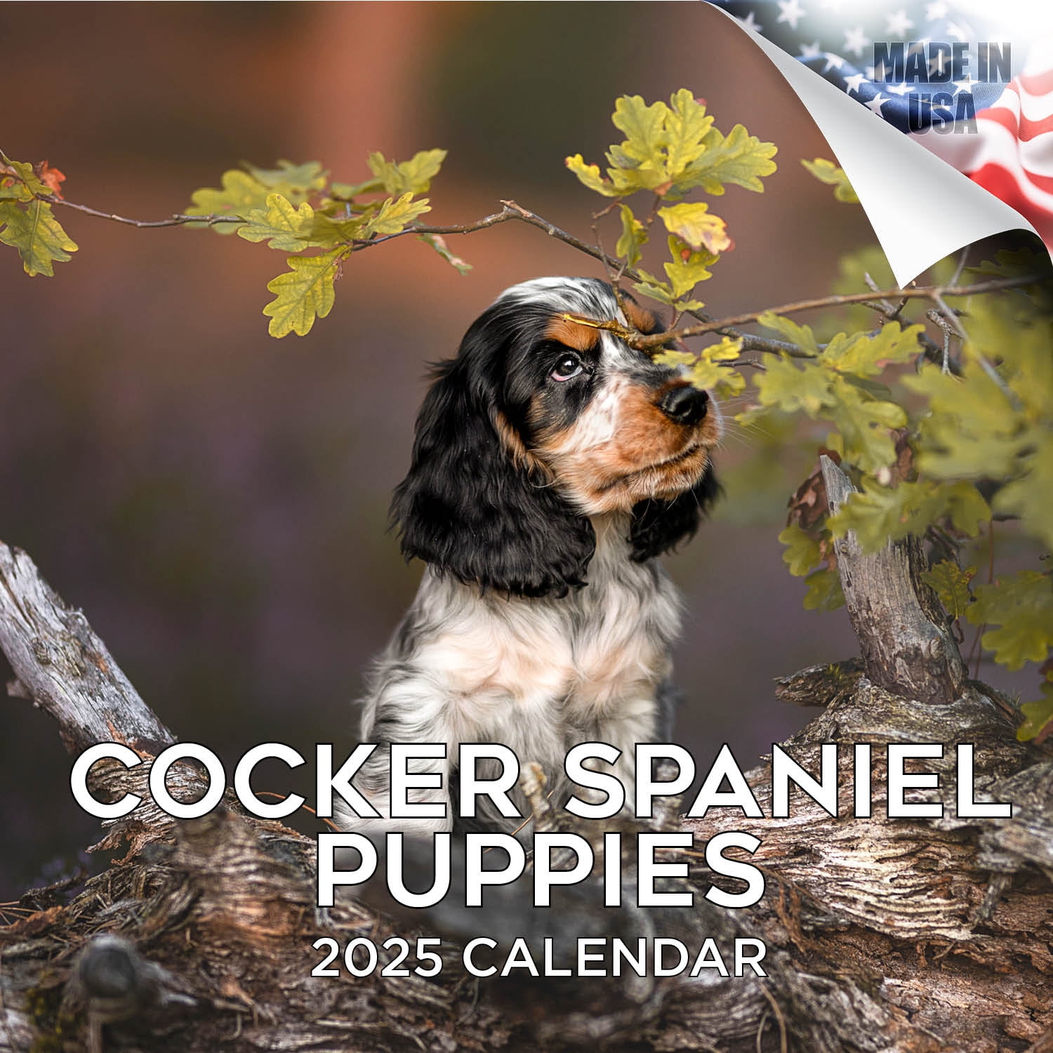2025 2026 Cocker Spaniel Puppies Calendar - Dog Breed Monthly Wall ...