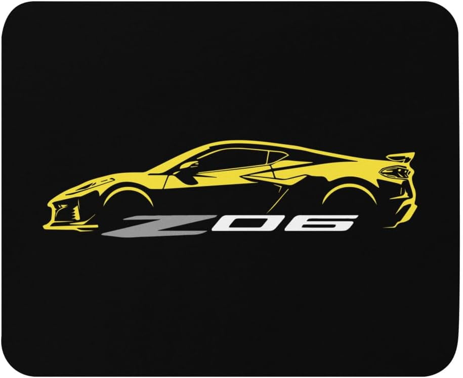 2024 2025 Corvette C8 Z06 Accelerate Yellow Silhouette 8th Generation ...