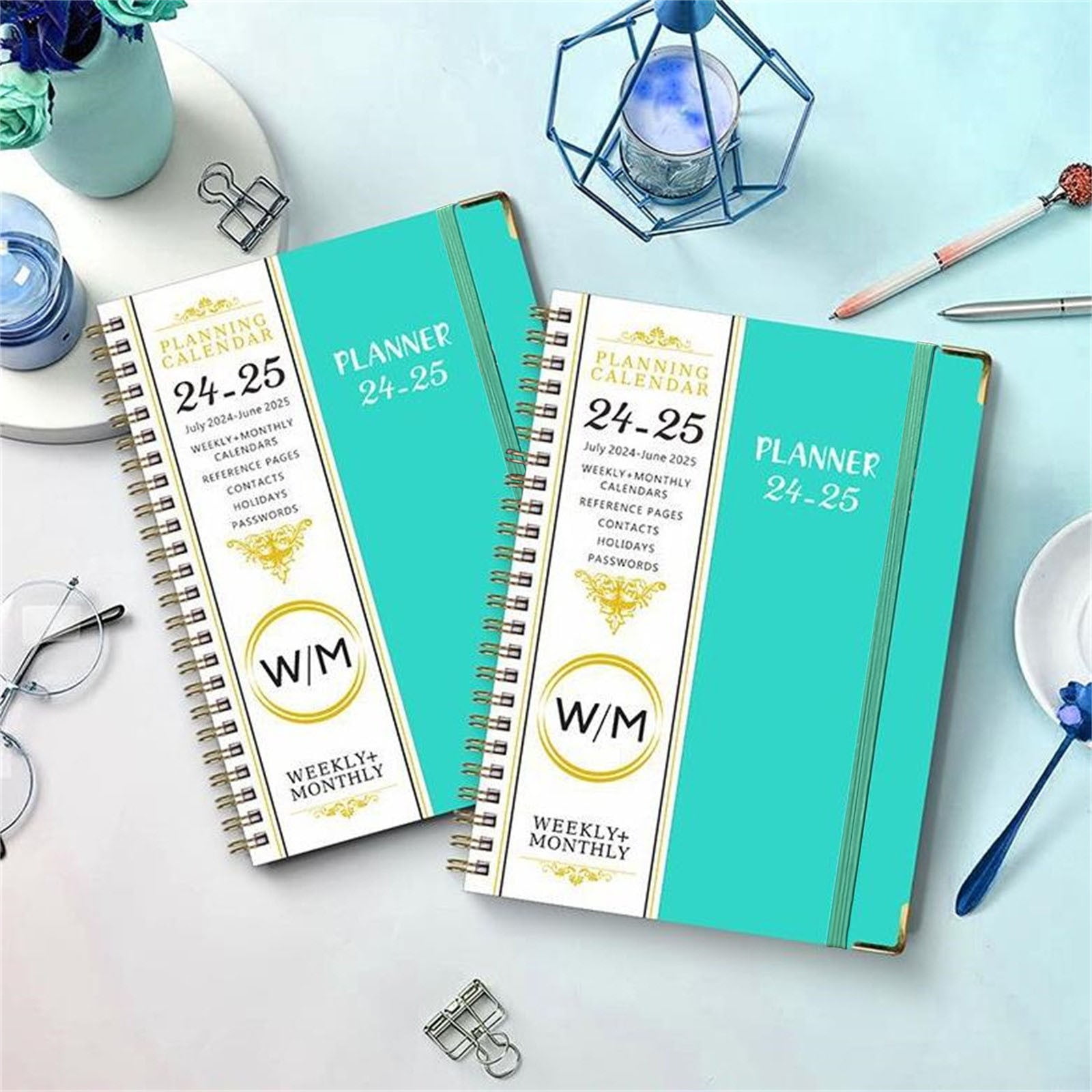 2024-2025 English Hourly Planner 2024-2025，Appointment Book,2024-2025 ...