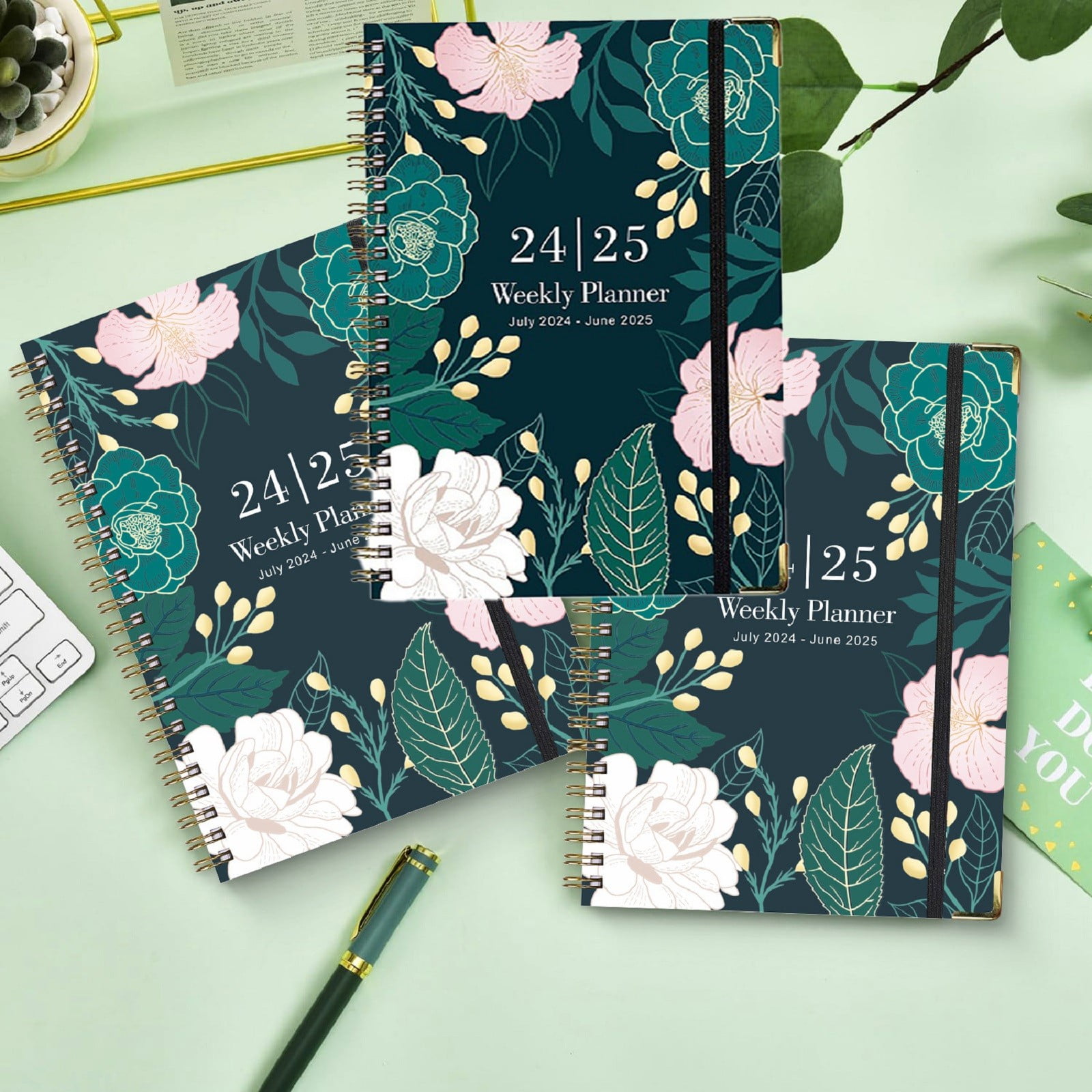 2024 2025 English Notepad Desktop A5 Plan This Daily Memo - Walmart.com