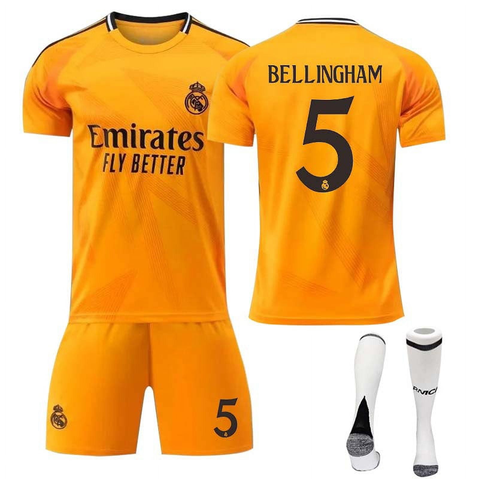 2024-2025 Home + Away Real Madrid Mbappe jersey Football Number 9 Upper ...