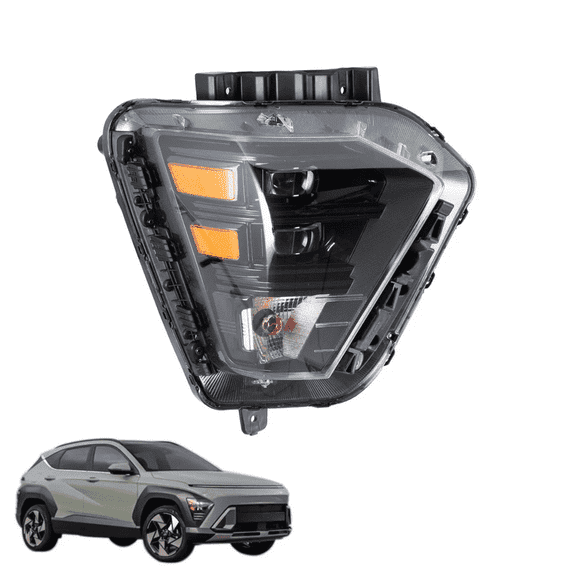 2024-2025 Hyundai Kona Right Passenger Headlight Assembly - LED w ...