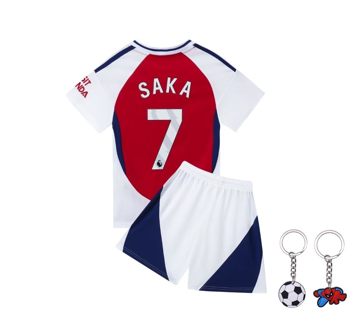 2024-2025 Kids Soccer Jersey FC YouthsFootball Uniforms For SAKA Fan ...