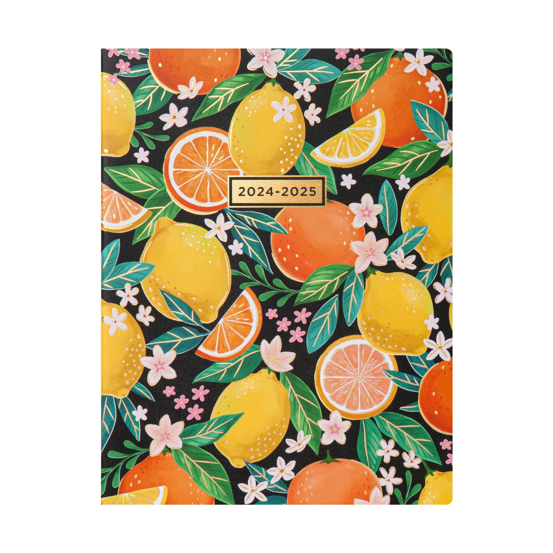 2024-2025 Mintgreen Monthly Medium Planner Citrus - Walmart.com