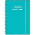 2024-2025 Monthly Planner - January 2024 - June 2025, Two Pages Per ...