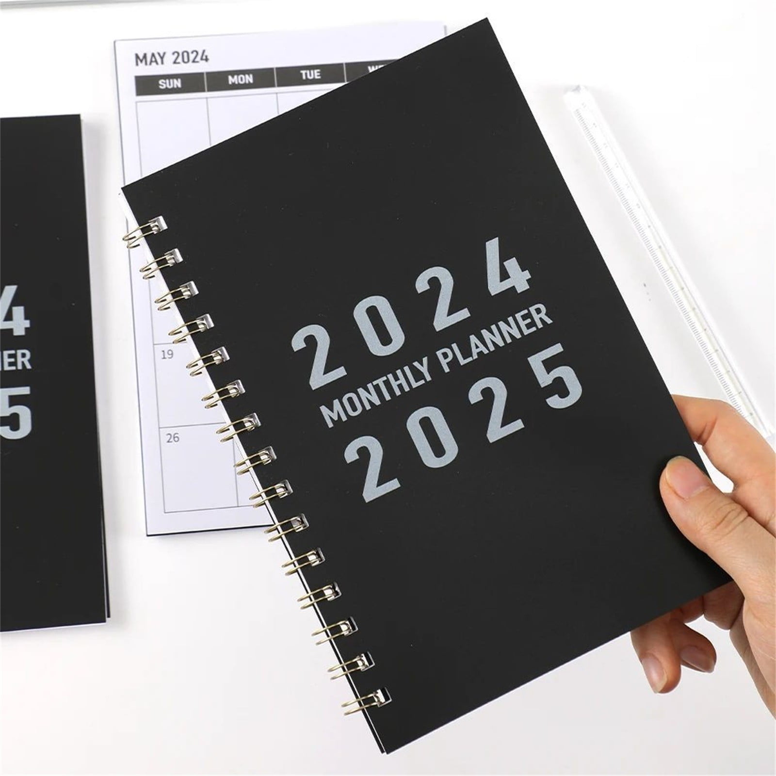 2024-2025 Notebook, Schedule Book, Diary, Waterproof Cover|Notepad ...