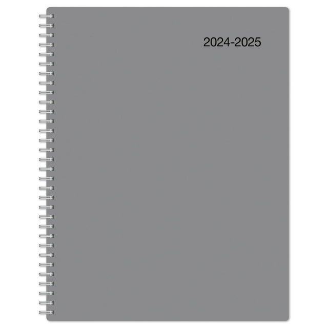 2024-2025 Office Depot® Brand Weekly/Monthly Academic Planner, 8-1/2" x ...