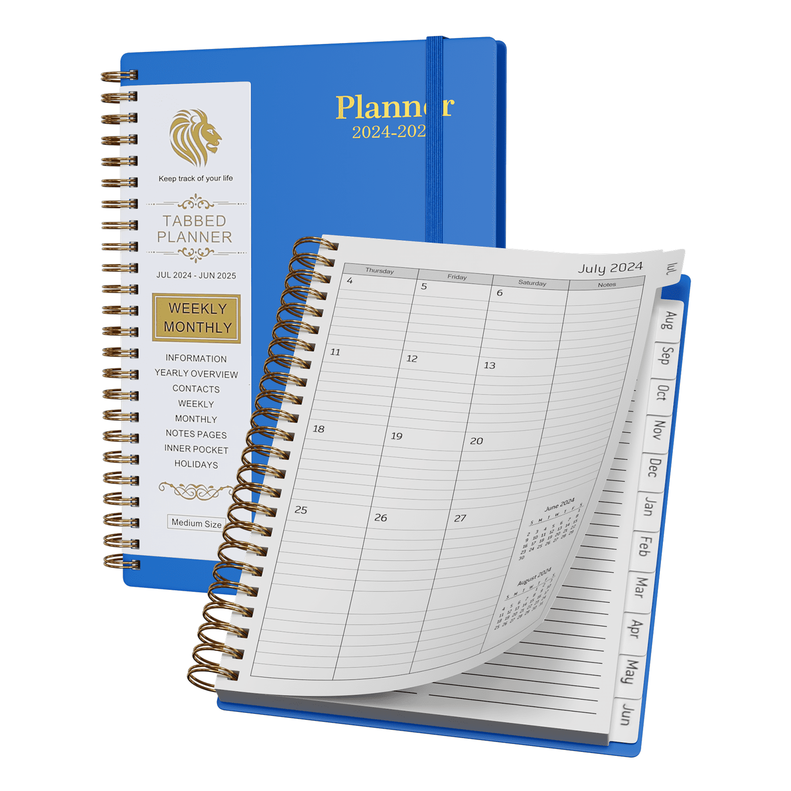 2024-2025 Academic Planner -DoMagxanadu Weekly & Monthly Planner July ...