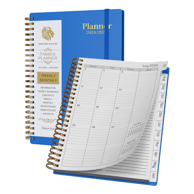 2024-2025 Academic Planner -DoMagxanadu Weekly & Monthly Planner July ...