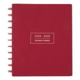 2024-2025 TUL® Discbound Monthly Teacher Planner, Letter Size, Red ...