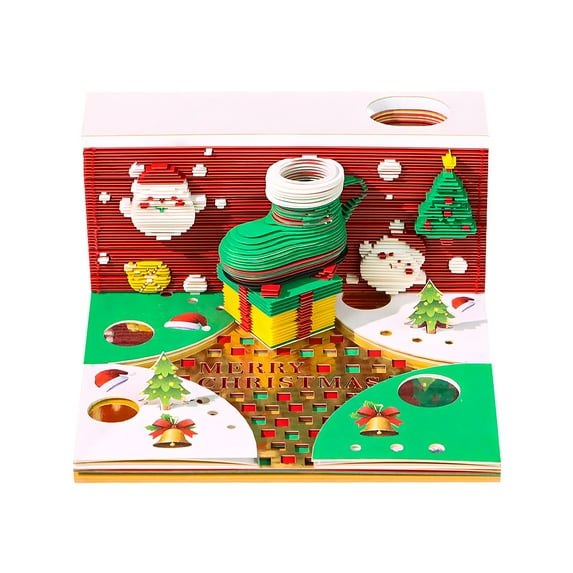 2024 2026 Weekly Calendar Tear Proof Paper Christmas Theme Quick ...
