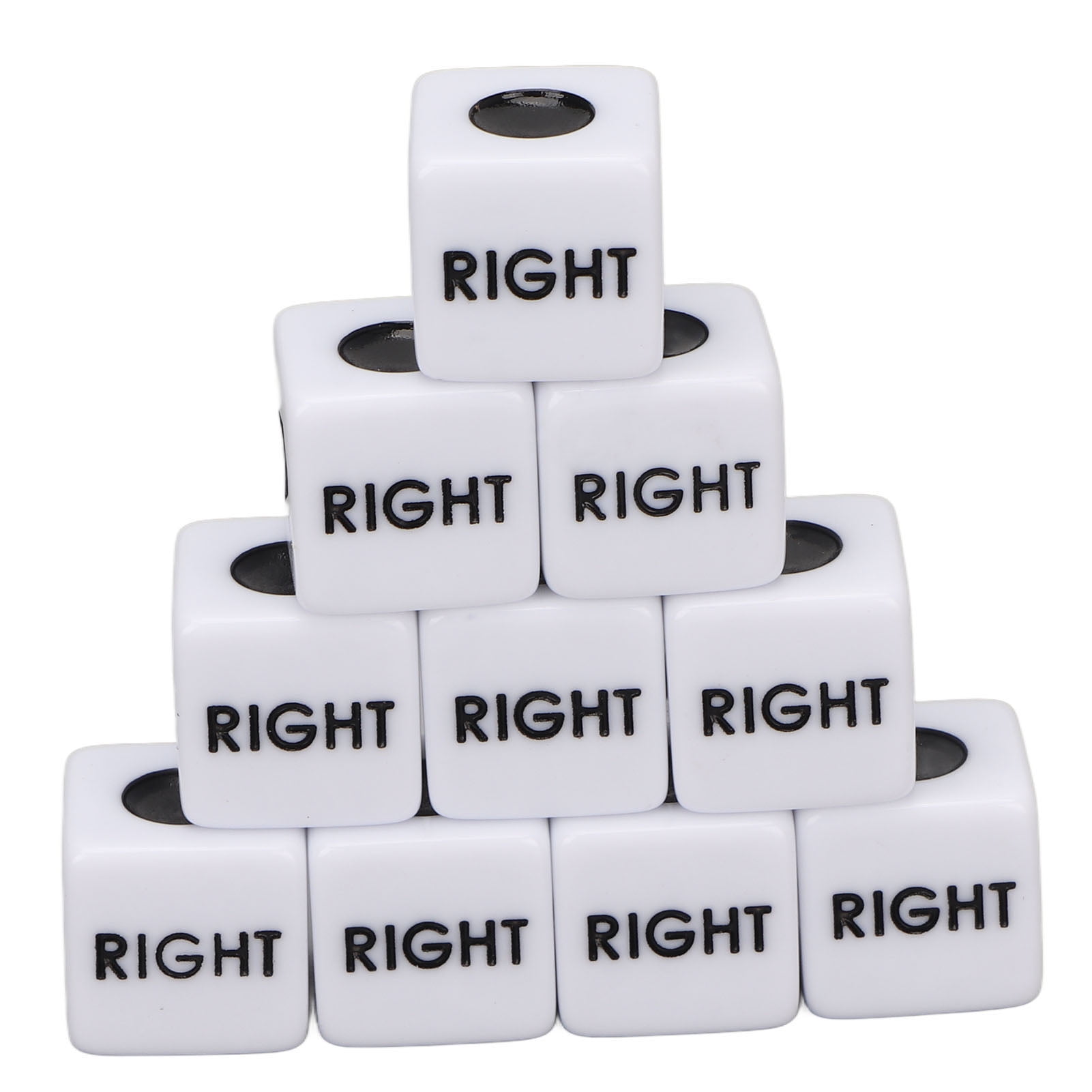 2024 20Pcs Board Game Dice Light Weight 6 Sided Dice Set Waterproof ...