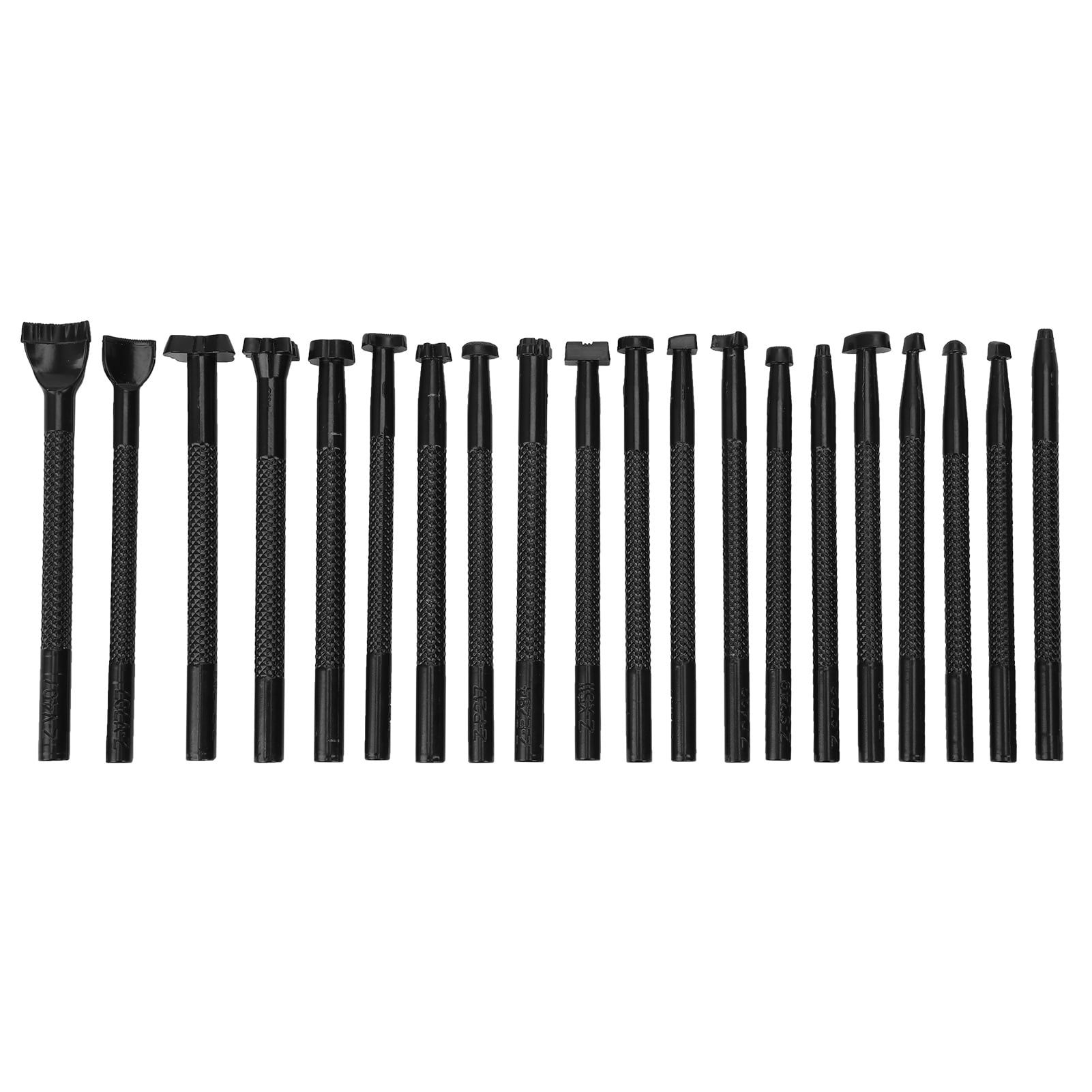 20Pcs Stamping Punch Tool Set Leather Working Saddle Making DIY Leather ...
