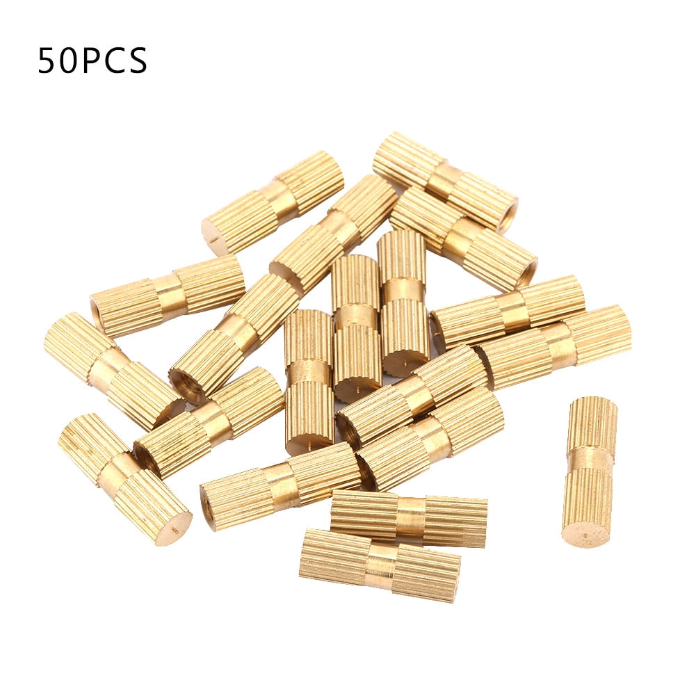 2024 20pcs B Type Single Pass Through Blind Hole Brass Insert Part ... 2024 20pcs B Type Single Pass Through Blind Hole Brass Insert Part ...