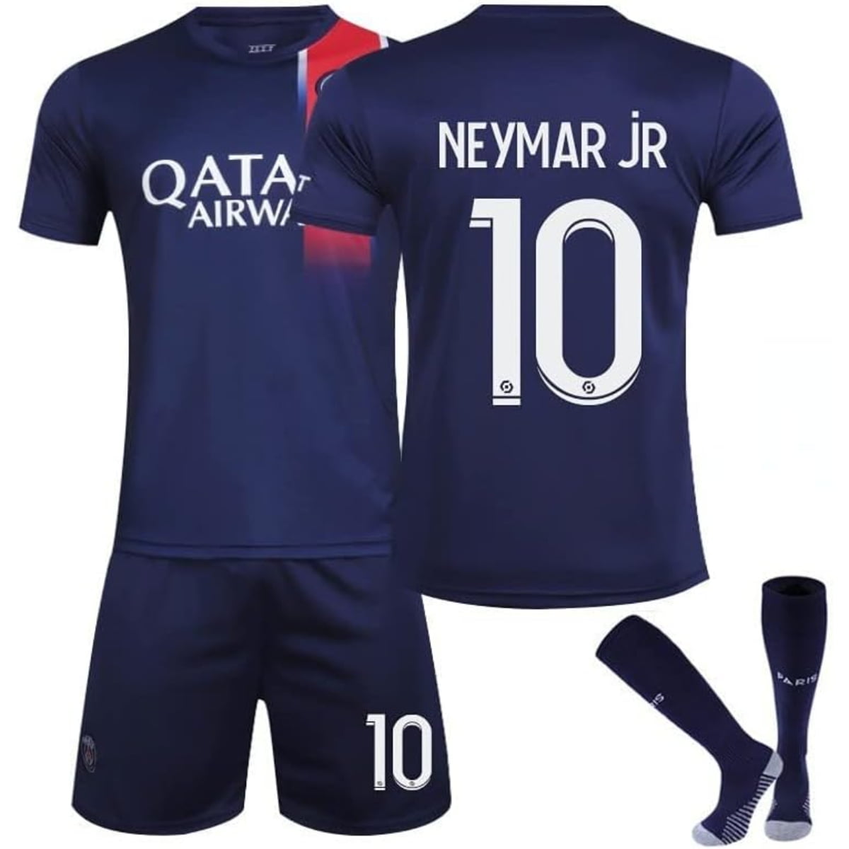 2024-25 Kids Soccer Jersey FC Boys Football Uniforms For NEYMAR JR Fan ...
