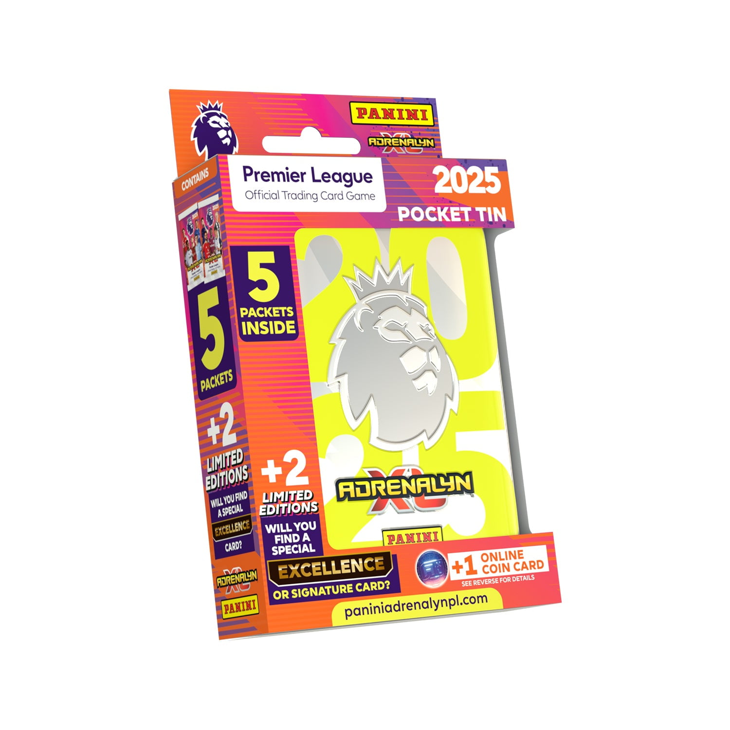 2024-25 Panini Adrenalyn XL Premier League Cards - Yellow Pocket Tin ...