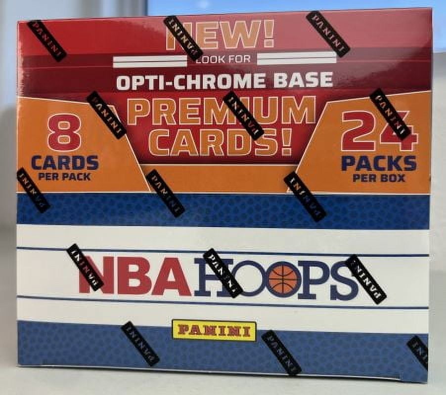 HOOPS 2024-25 NBA Basketball Cards, 24 Pack Retail Box, 300-Card Set ...