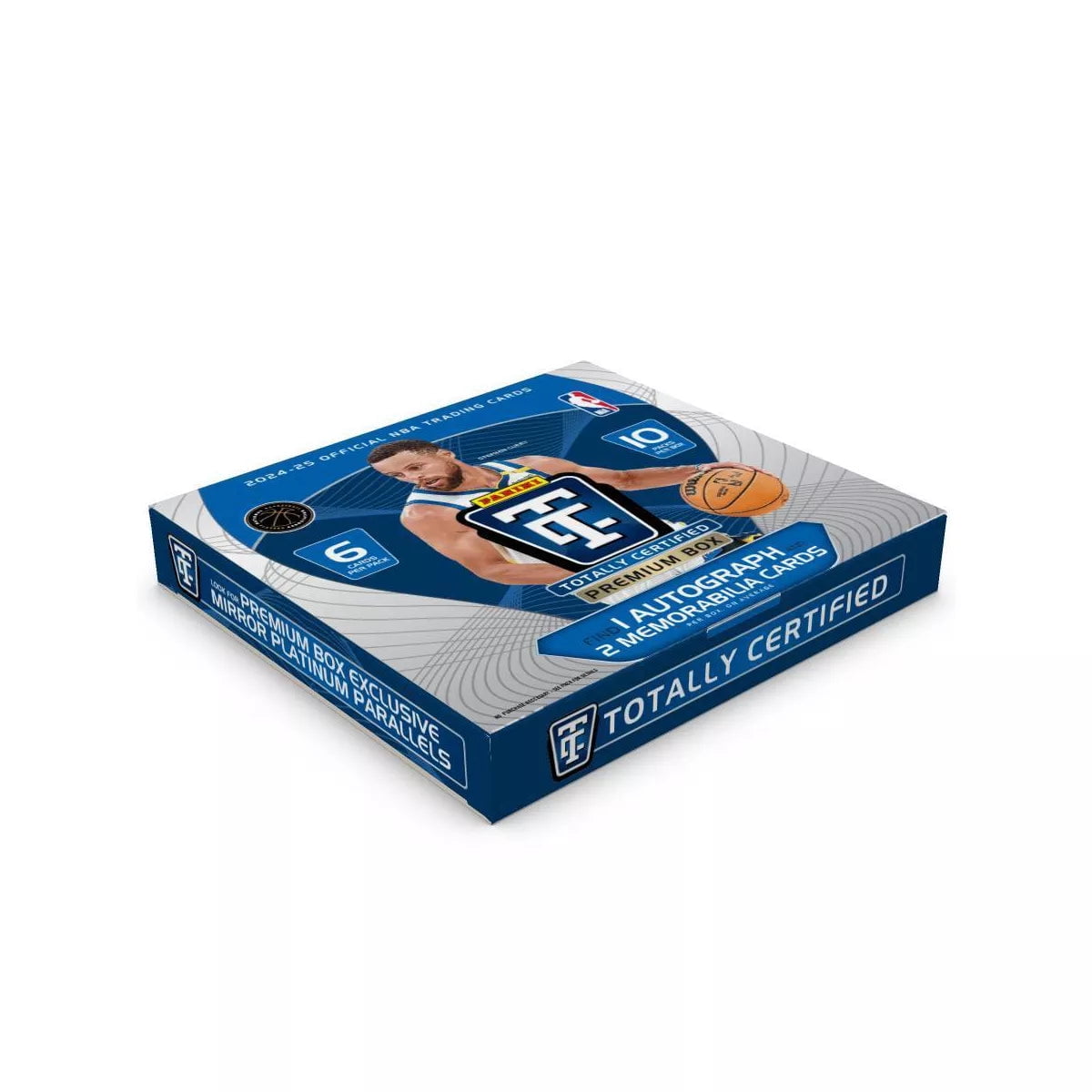 Panini Totally Certified 2024-25 Basketball Trading Cards, 10 Packs, 1 ...