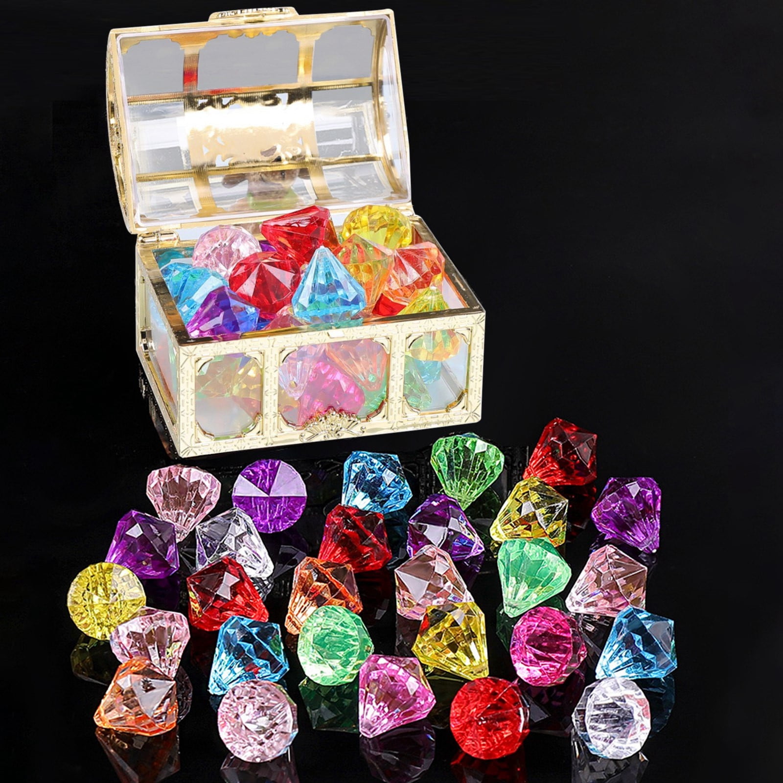 2024 30Pcs Diving Gems Pool Toys For Kids Ages 4 To 8 8 To 12 Pool ...