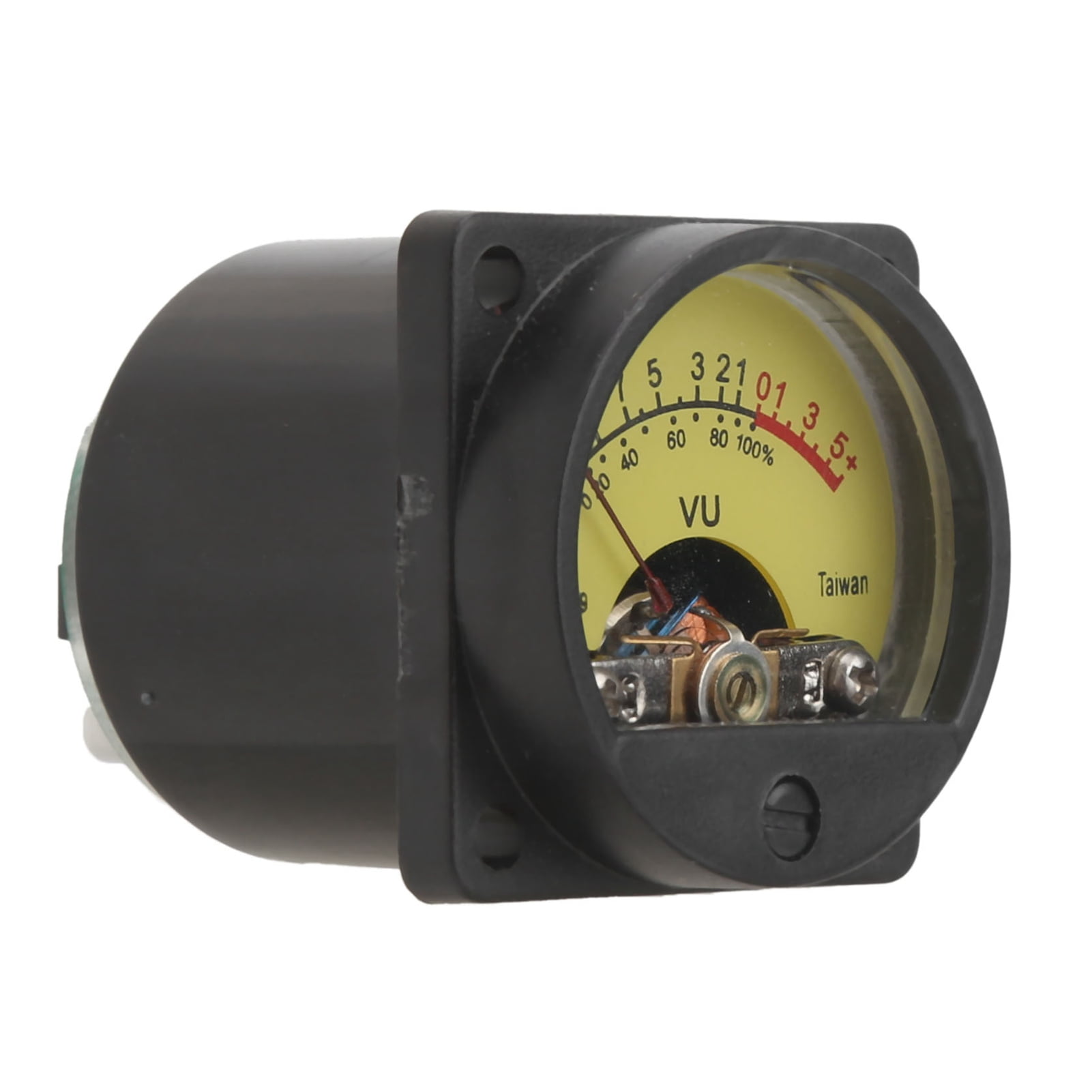 2024 35mm Pointer VU Meter with Yellow Backlight High Accuracy DIY ...