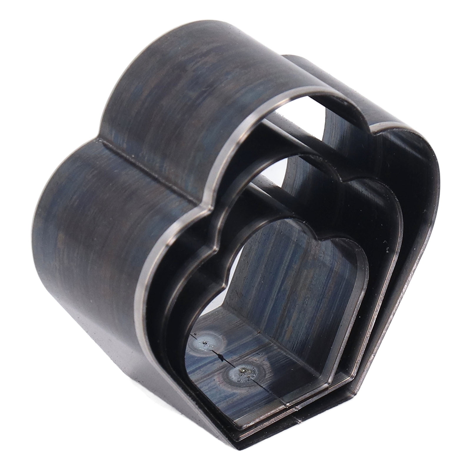 2024 3Pcs Crown Shape Leather Punching Die Set Cutting Knife Kit 1 Hole ...