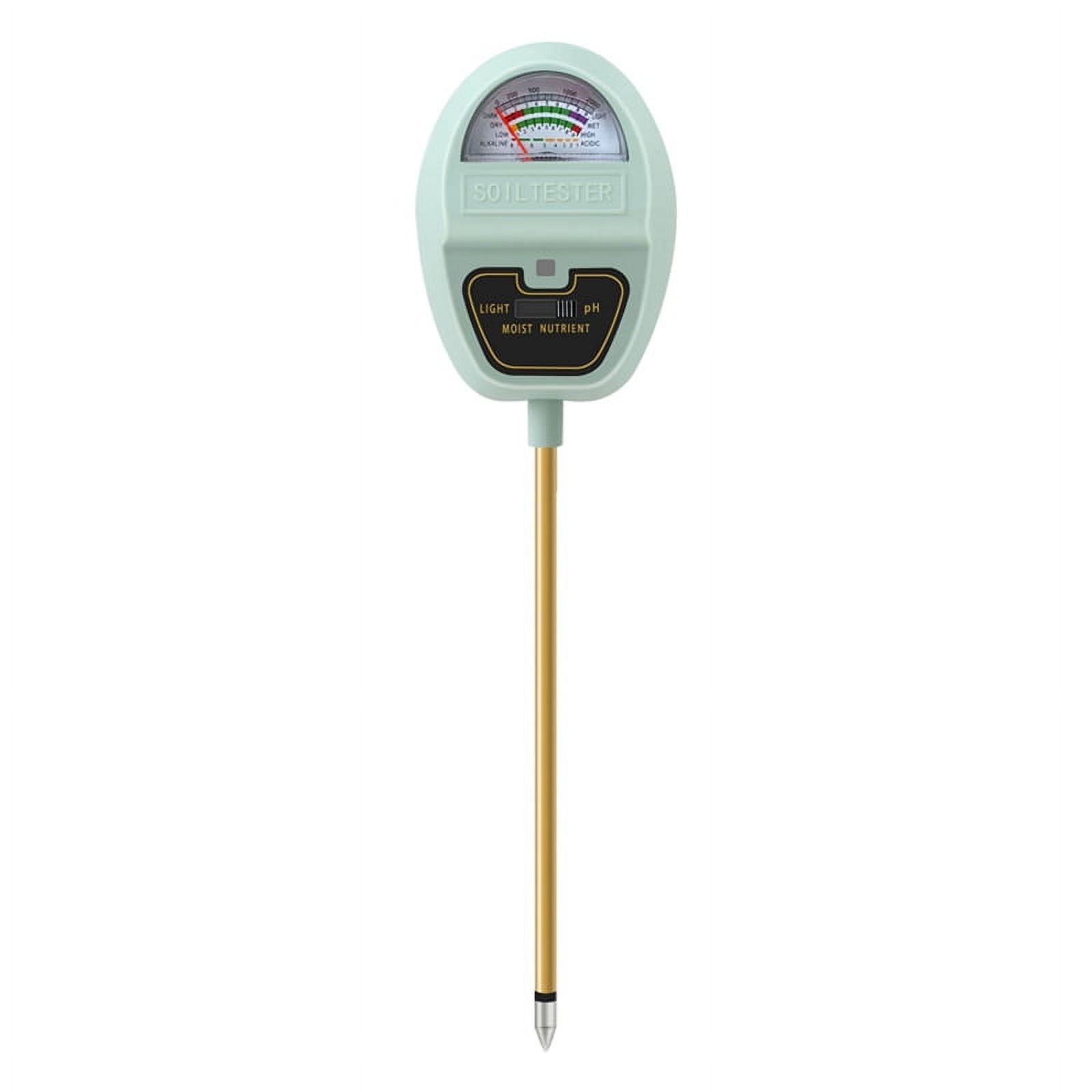 2024 4-In-1 Soil Moisture Meter, Soil Moisture/Light/Nutrients/PH Meter ...