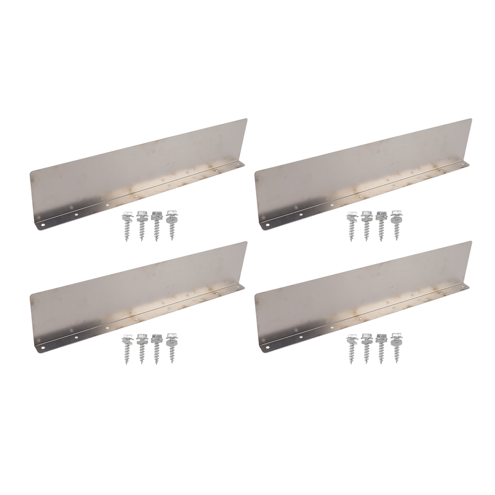 2024 4 Pack Rainwater Valley Gutter Aluminium Rainwater Diverter ...
