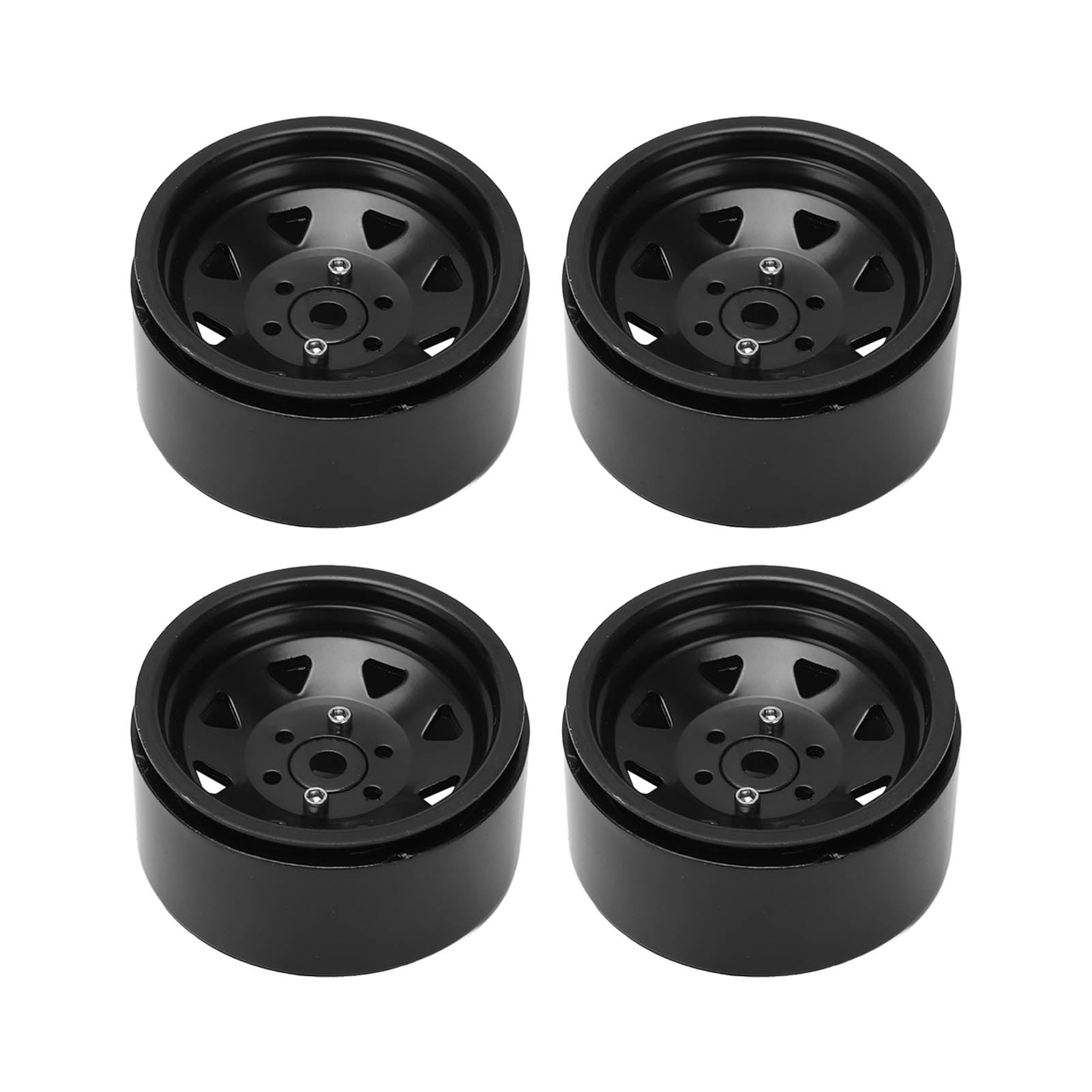 2024 4 Pcs RC Car Wheel Hubs 1.9in Wear Resistance Iron RC Crawler ...