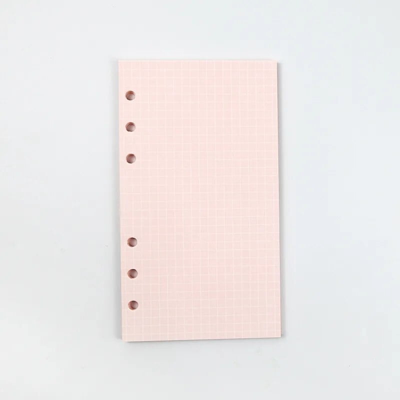 2024 45Sheet Kawaii A5 A6 Loose Leaf Notebook Refill Spiral Binder ...