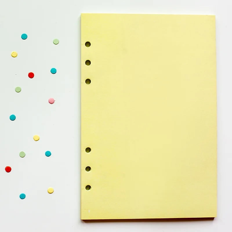 2024 45Sheet Kawaii A5 A6 Loose Leaf Notebook Refill Spiral Binder ...