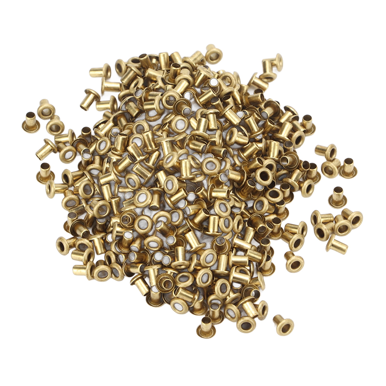 2024 500Pcs Hollow Rivets 65 Copper Smoothing Surfaces Easy ...
