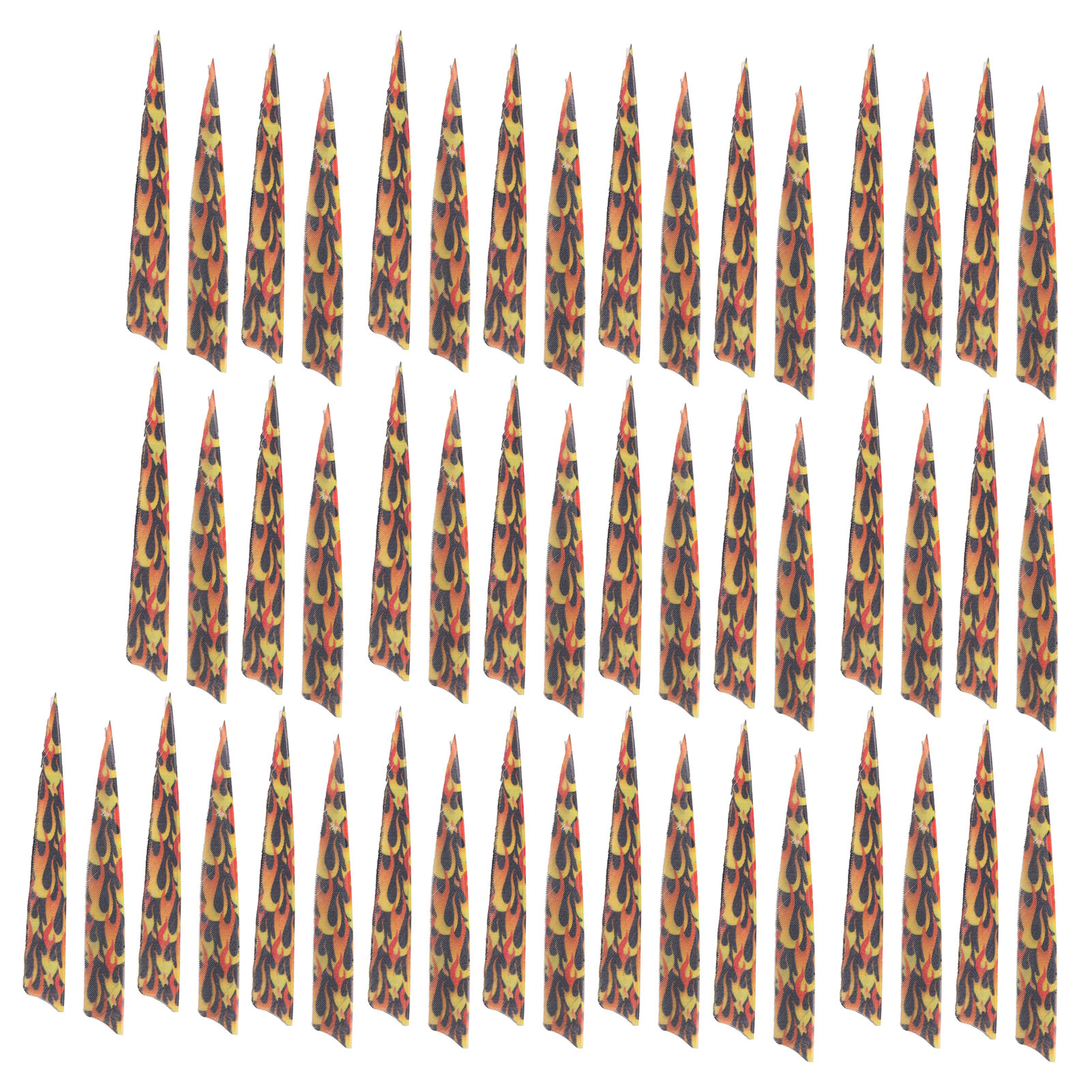 2024 50Pcs Arrow Fletches Lightweight Fashionable Versatile 4inch ...