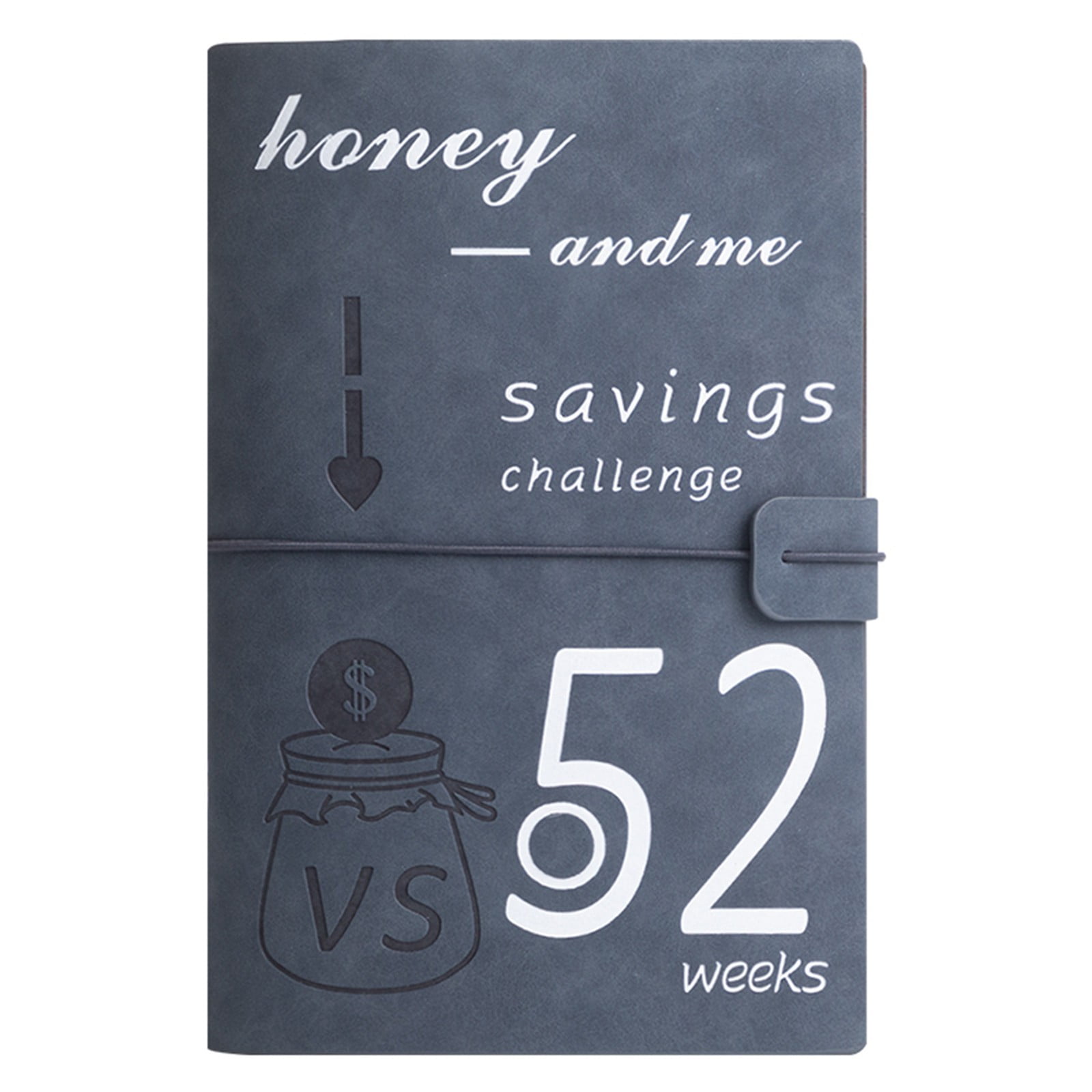 2024 52 WeekSavingsChallenge 52 Weeks Couple’s To With Long Savings（Double Three Layer Six Hole ...
