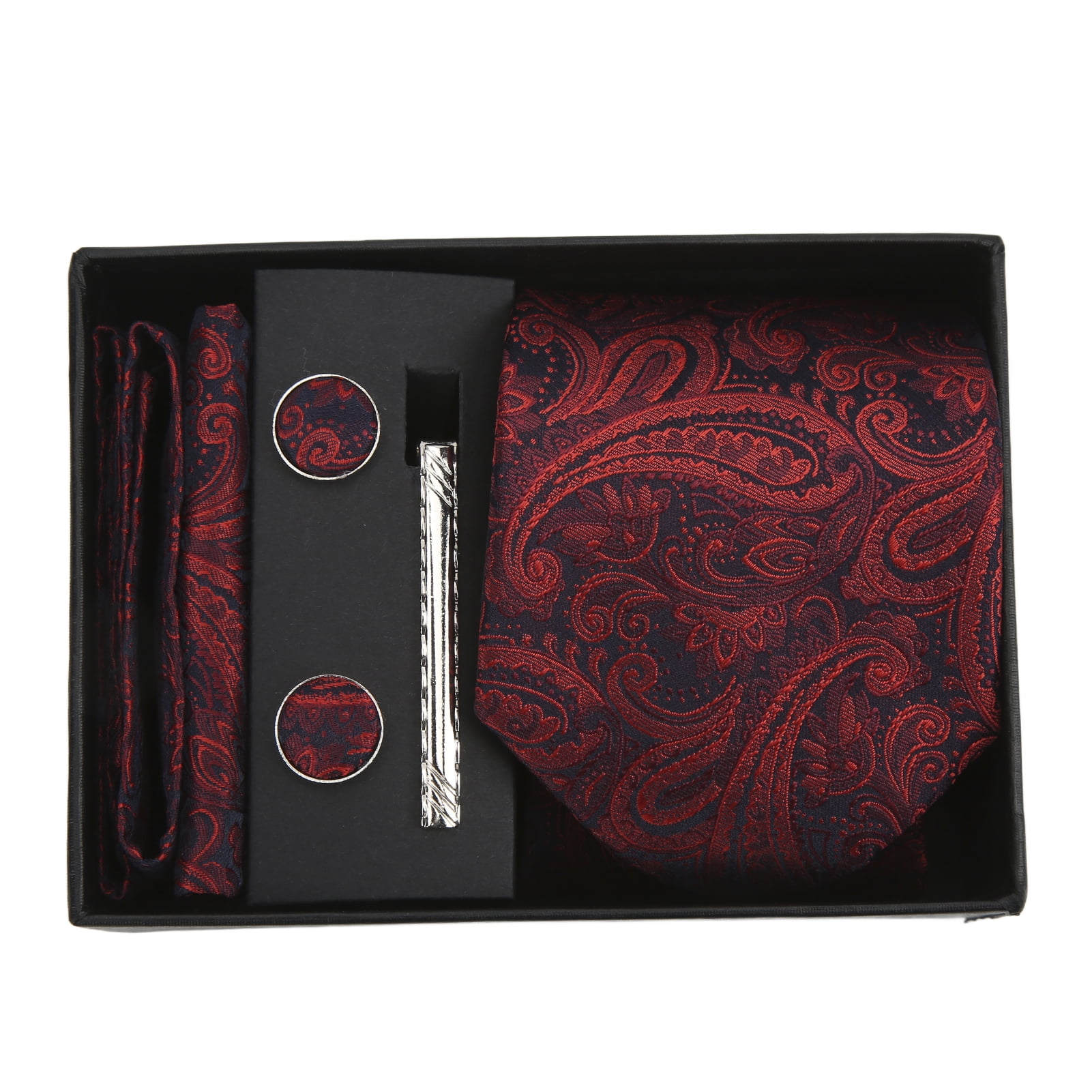 2024 5pcs Mens Tie Set Exquisite Men's Business Formal Wear Wedding ...