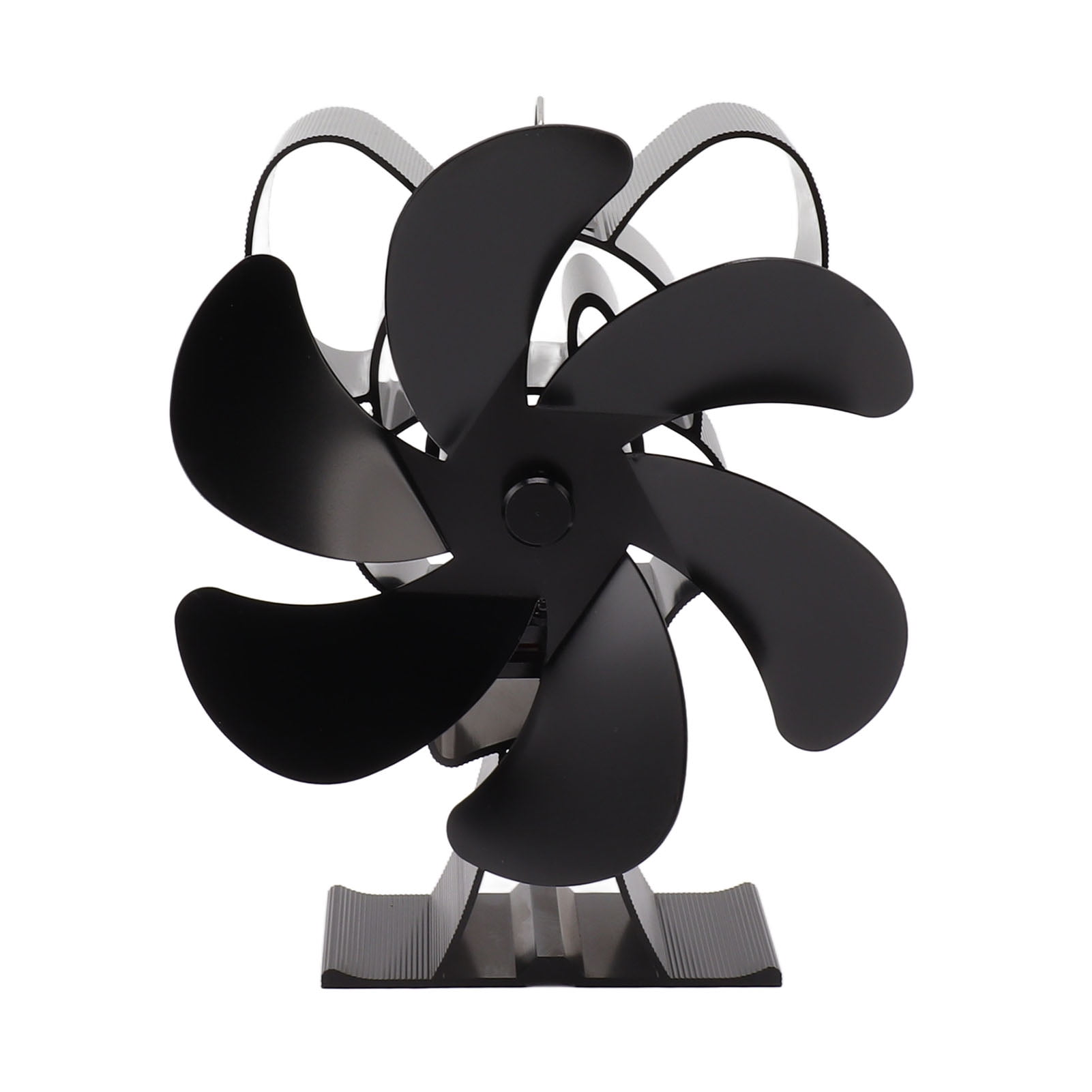 2024 6 Blade Heat Powered Stove Fan for Wood Fireplace Chimney ...