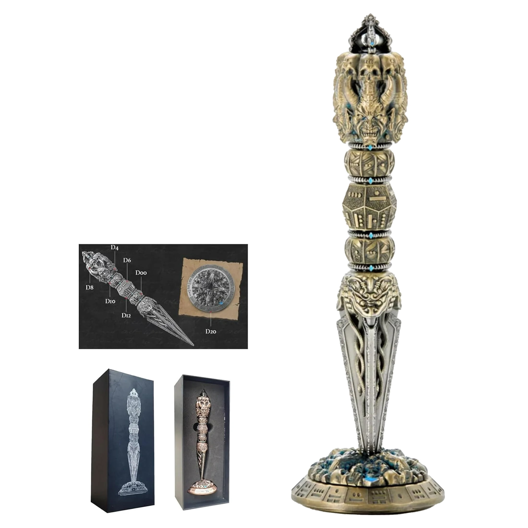 2024 7-in-1 Unique Wand Dice, Dice Spinner | Numbers Inspired by The ...