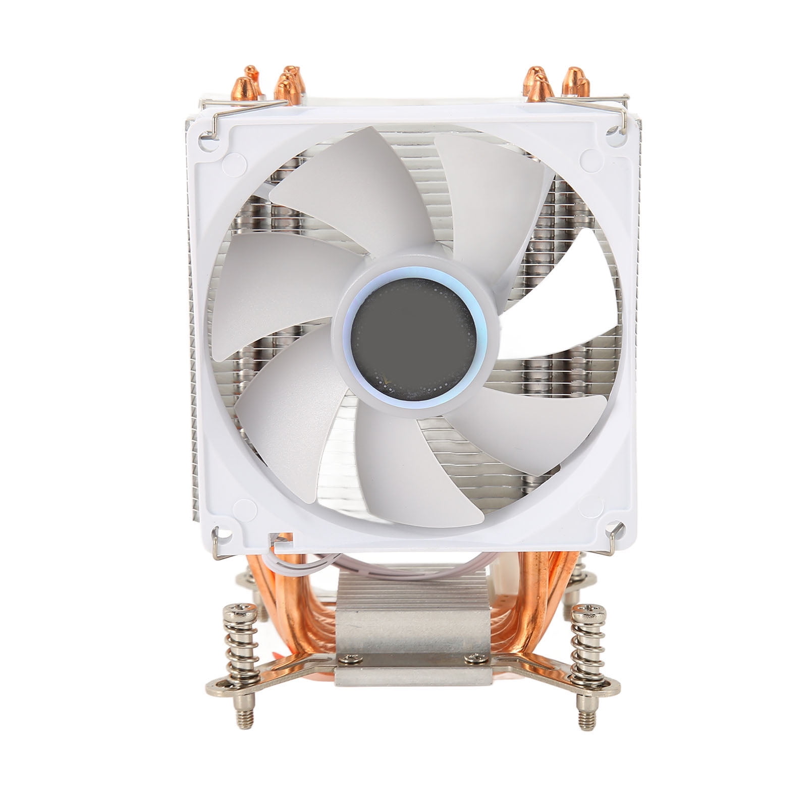 2024 9CM CPU Cooler 4 Copper Heat Pipes Colorful Lighting 3pin ...