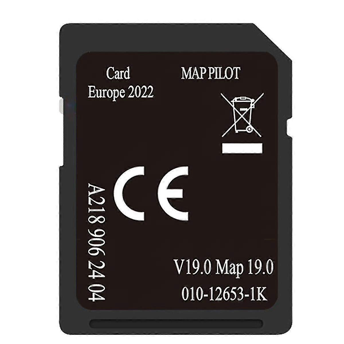 2024 A218 V19 Navigation Card For - Cla-class From 2014- Europe Map 2022/A218 906 2404 Map Card ...