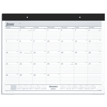 Brownline Monthly Desk Pad Calendar, 11" x 8.5", January to December ...