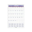 Monthly Wall Calendar with Ruled Daily Blocks, 8 x 11, White Sheets, 12 ...