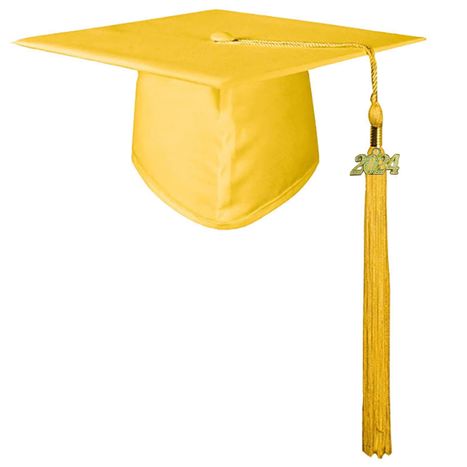 2024 Academic Mortarboard Bachelor Caps Graduation Costume Unisex ...