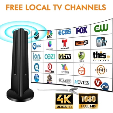 Clear TV Premium Indoor HDTV Antenna - Free Local Digital Channels, As ...