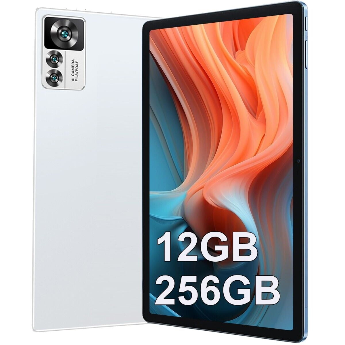 2024 Android 14 Tablet 10.1 in Tablet PC Pad 12GB+256GB Octa Core 5G Wi ...