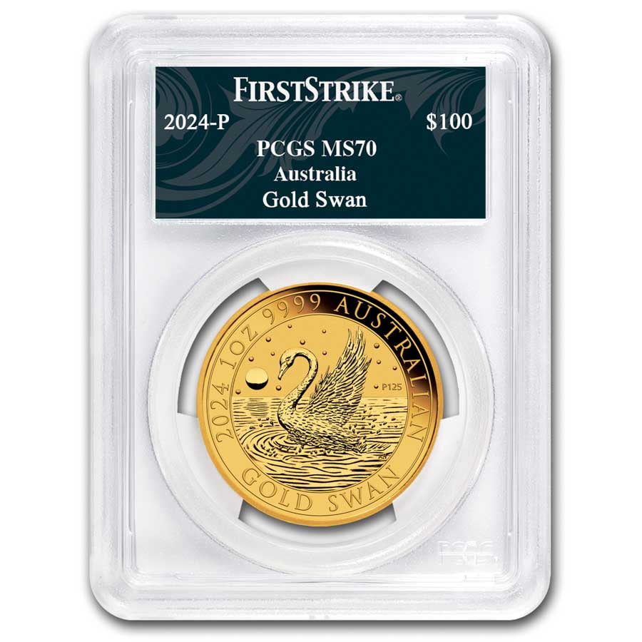 2024 Australia 1 oz Gold Swan MS-70 PCGS (FS, Swan Label) - Walmart.com