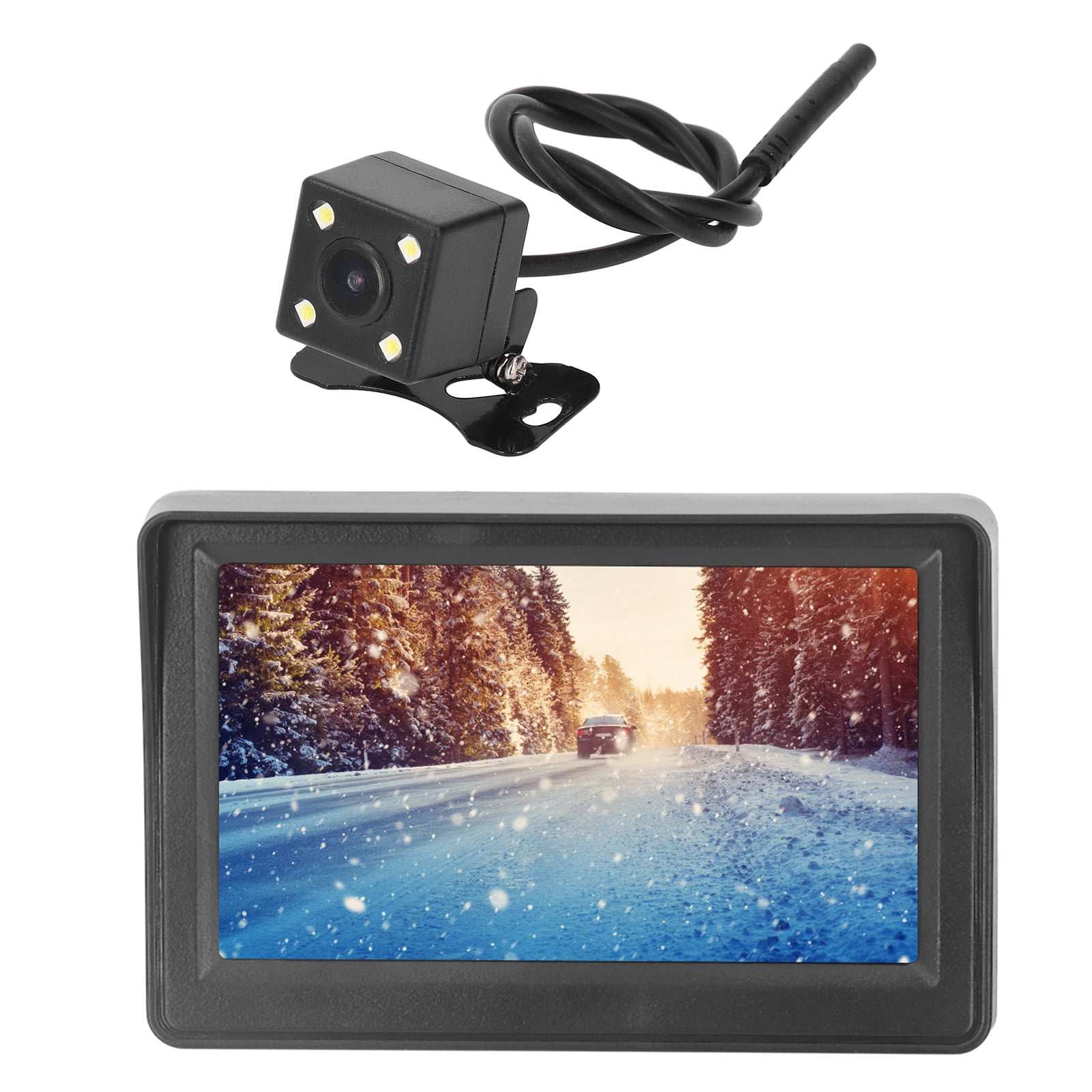 2024 Backup Camera 4.3in Monitor Kit Car Rear View Parking System ...